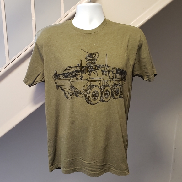Shirts | General Dynamics Troop Carrier Medium Tshirt | Poshmark